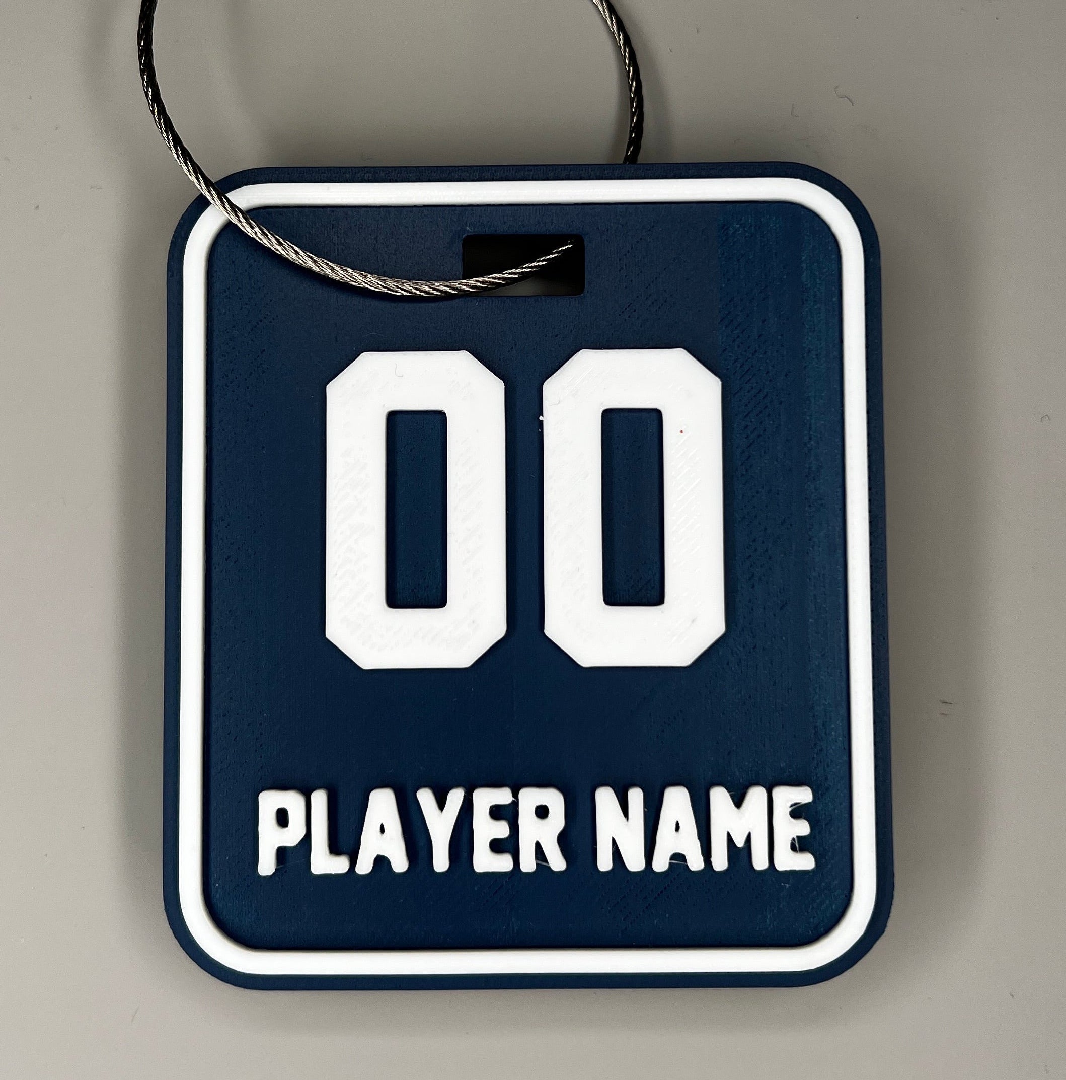 Swag Tag - Navy / White – The Friendly Canadian